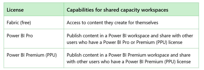 Power BI user licenses - LicenseVerse