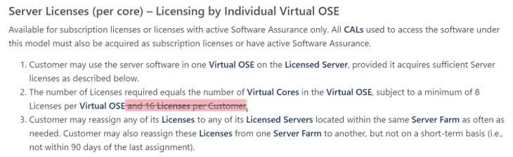 Licensing individual virtual machines - LicenseVerse