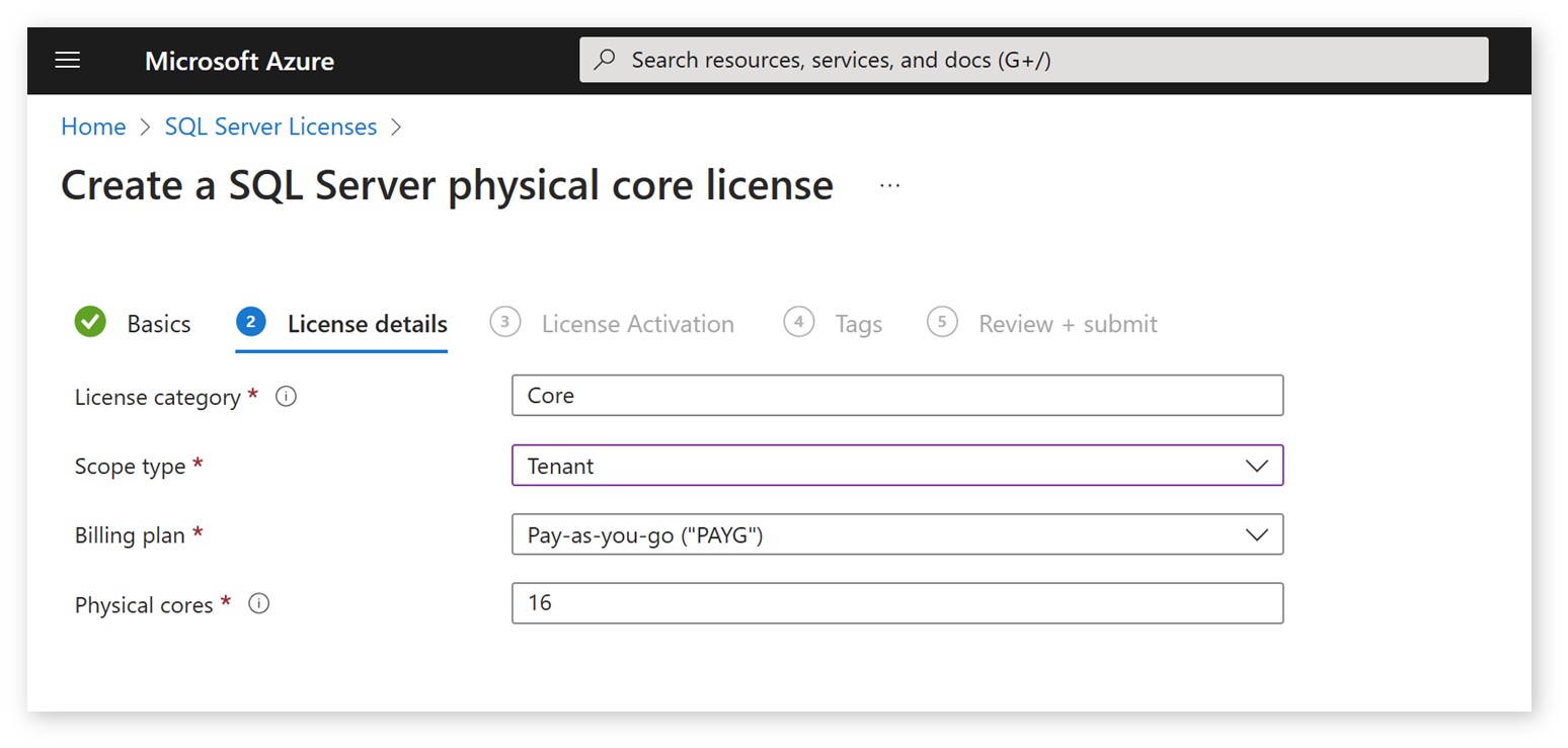Physical-core (p-core) licenses - LicenseVerse